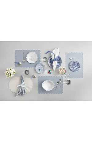 MATOUK Savannah Gardens Set Of 4 Placemats - White