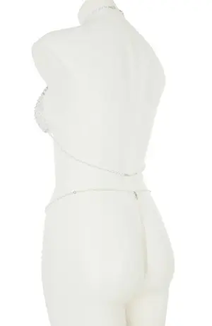 ROMA CONFIDENTIAL Faux Bralette And G-string Set