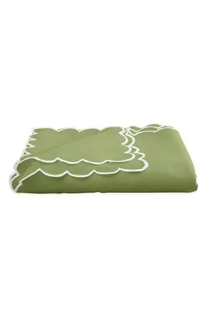 MATOUK Savannah Gardens 120-inch Tablecloth - Spring Green