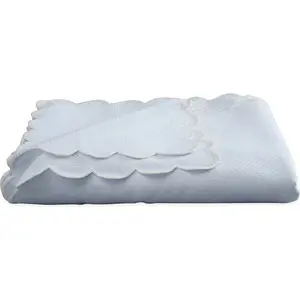 MATOUK Savannah Gardens 68 X 108-inch Tablecloth - Light Blue