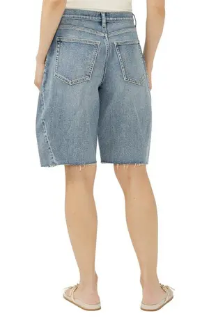 SILVER JEANS CO. Curve Bermuda Denim Shorts