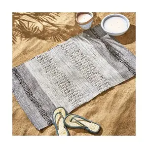 TAG Gradation Stripe Recycled Woven Accent Rug Multi Eco-friendly