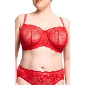 DITA VON TEESE Floradora Curve Underwire Bra - Flame