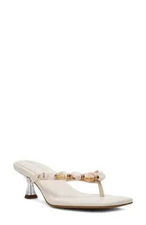 Anne Klein Gwenn Embellished Thong Sandal