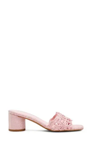 Anne Klein Woven Flores Slide Sandal