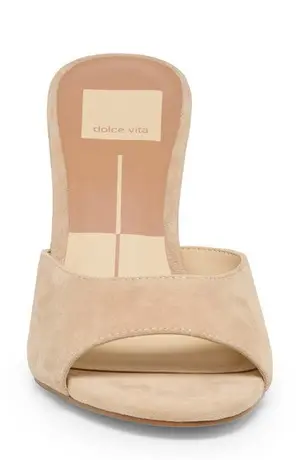Dolce Vita Rosha Slide Sandal - Camel Suede