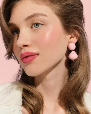 SAULE LABEL Nina Drop Earrings - Ballet
