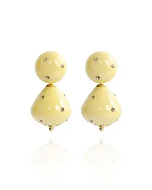 SAULE LABEL Saulė Label Nina Drop Earrings Buttercup