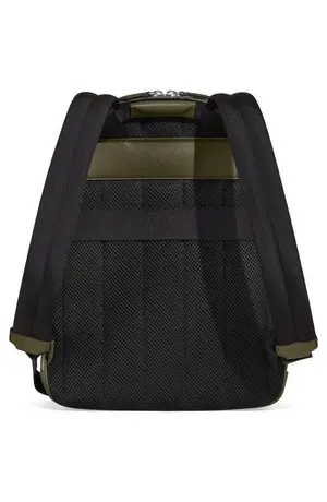 Montblanc Sartorial Leather Backpack - Khaki
