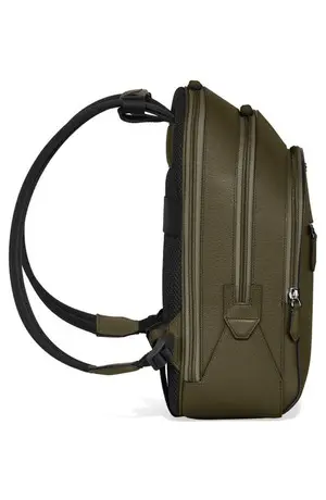 Montblanc Sartorial Leather Backpack - Khaki