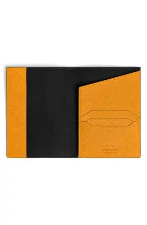 Montblanc Sartorial Leather Passport Case