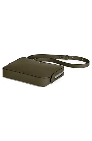 Montblanc Sartorial Leather Crossbody Bag - Khaki