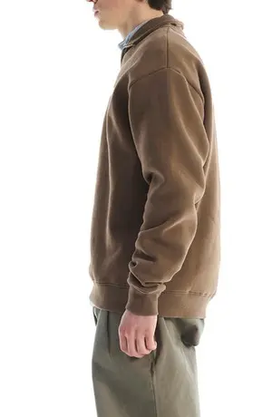 VOUSETI Quarter Zip Logo Pullover