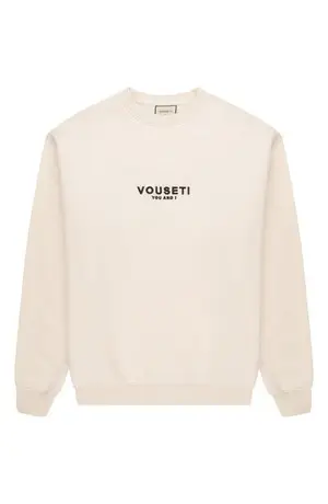 VOUSETI Logo Crewneck Sweatshirt