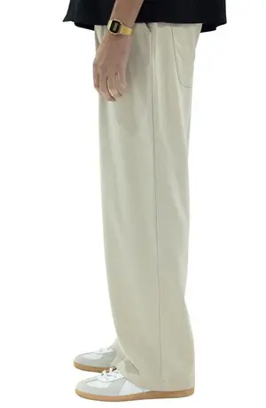 VOUSETI Pleated Relaxed Fit Trousers