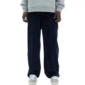 VOUSETI Pleated Relaxed Fit Trousers