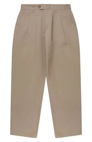 VOUSETI Relaxed Fit Tailored Cotton Pants