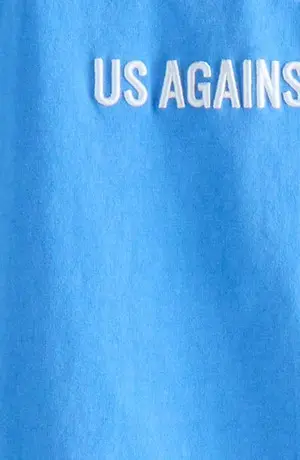 VOUSETI Us Against Time Cotton Graphic T-shirt