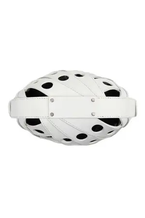 Perrin Le Petit Panier Perforé Xbody - White/black