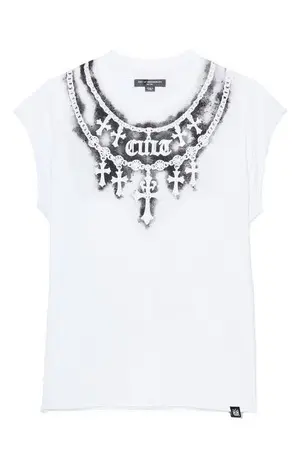 CULT OF INDIVIDUALITY Stencil Cap Sleeve T-shirt
