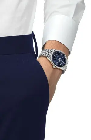 TISSOT Visodate Automatic Watch - Blue