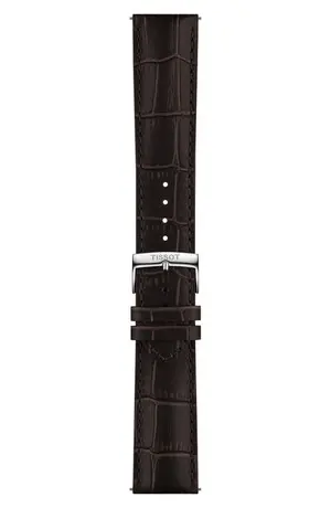 TISSOT Chrono Xl Sport Collection Leather Strap Watch - Blue