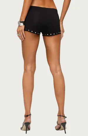 EDIKTED Embellished Micro Shorts