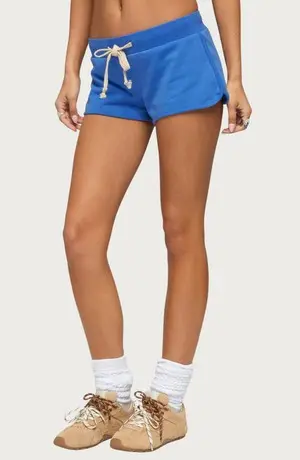 EDIKTED Celiah French Terry Drawstring Shorts