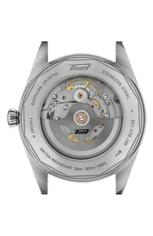 TISSOT Visodate Automatic Stainless Steel Bracelet Watch - Black