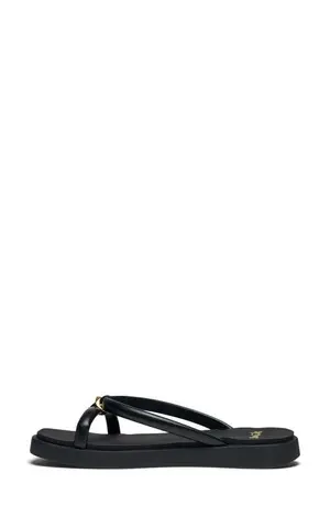 Sanuk Cove Haven Strappy Flat Sandal - Black