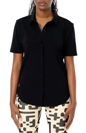 DAI MODA Clark Short Sleeve Button-up Shirt