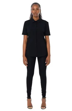 DAI MODA Clark Short Sleeve Button-up Shirt