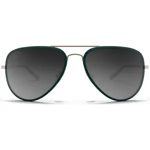 BLENDERS EYEWEAR 58mm Polarized Aviator Sunglasses - Emerald
