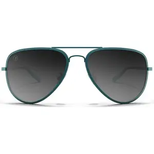 BLENDERS EYEWEAR 58mm Polarized Aviator Sunglasses - Tropical Current