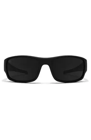 BLENDERS EYEWEAR Lakeview Polarized Square Sunglasses - Matte Black