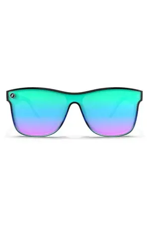 BLENDERS EYEWEAR Blenders Eyewear Polarized Square Sunglasses Black Forest