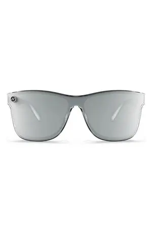 BLENDERS EYEWEAR Polarized Square Sunglasses - Silver Strike