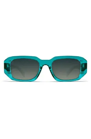 BLENDERS EYEWEAR Blenders Eyewear Onyx 51mm Polarized Square Sunglasses Tropical Current