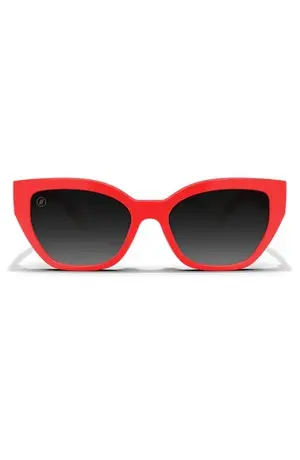 BLENDERS EYEWEAR Jade Cat Eye Sunglasses - Retro Red