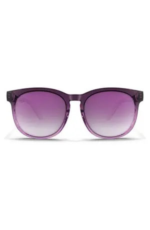 BLENDERS EYEWEAR H-series 54mm Polarized Round Sunglasses - Berry Loud