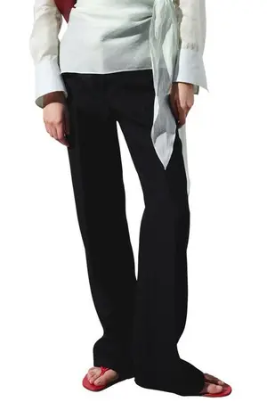 Mango Straight Leg Suit Pants