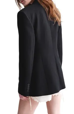Mango Two-button Blazer - Black