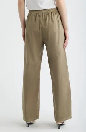 FRAME Cotton Utility Drawstring Pants