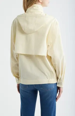 FRAME Seersucker Track Jacket