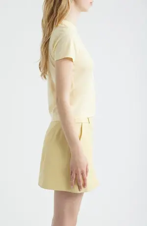 FRAME The Vintage Baby T-shirt - Lemon