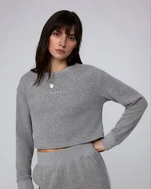 JUANA Off Hours Crewneck Sweater