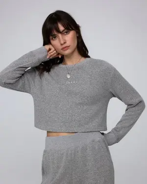 JUANA Off Hours Crewneck Sweater