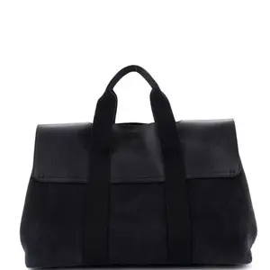 Hermès Valparaiso Bag Toile And Leather Mm