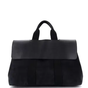 Hermès Valparaiso Bag Toile And Leather Mm