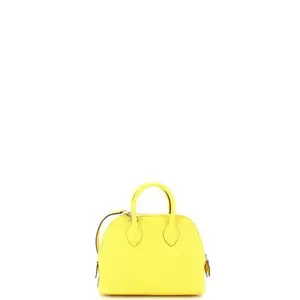 Hermès Bolide 1923 Bag Chevre Mysore Mini - Yellow
